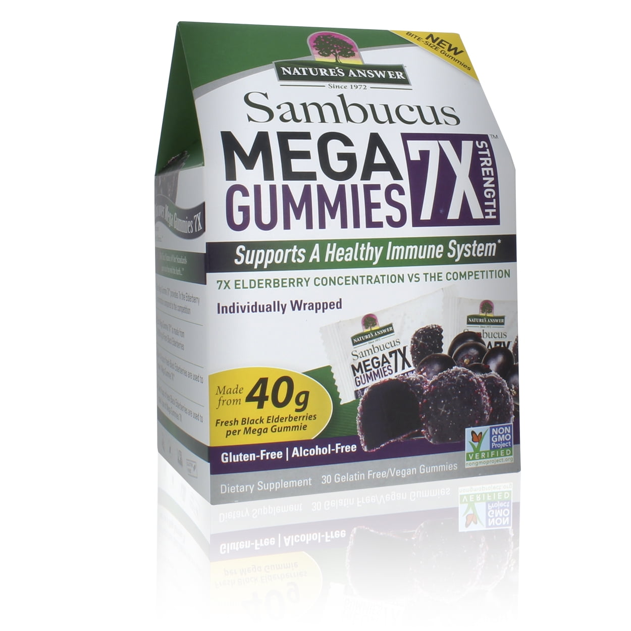 Sambucus Mega Gummies 7X 30 pack - Walmart.com