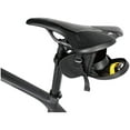 Topeak Aero Wedge Seat Bag - Strap-on, Micro, Black - Walmart.com