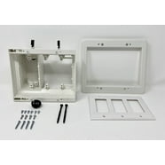 Hubbell Raco 6239NI Nickel Plated Concealed Receptacle Floor Box Kit ...