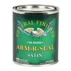 General Finishes Wood Urethane Sealer, Interior Based, ARM-R-SEAL Satin ...