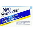 Neo-Synephrine Nasal Decongestant Spray Regular Strength 0.50 oz HSA ...