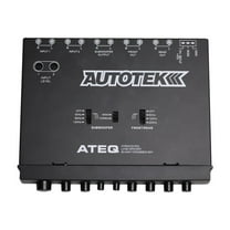 Autotek 7007 Half-DIN 4-Band 2-Way Equalizer/Crossover - Walmart.com
