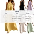 Bnwani Halter Dresses for Women,Female Dresses,Open Back,Relaxed Fit ...