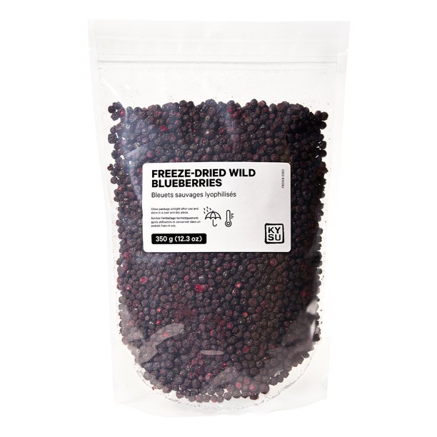 Freeze-dried wild blueberries - 350 g (12.3oz) - Walmart.ca