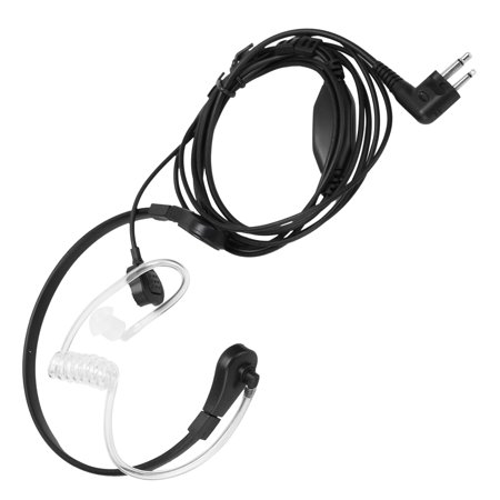 Security Earpiece, 2 Way 2 Pin Talkie Headset ABS Widely Use Durable ...