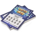 30 Pack Prank Scratch-Off Lottery Tickets, Gag Lotto Ticket for Jokes ...