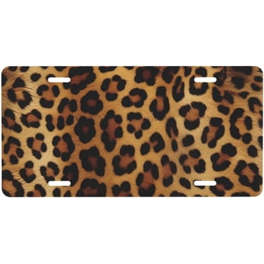 Cute Giraffe License Plate Front Metal Car Plate 6×12 Inch Aluminum ...