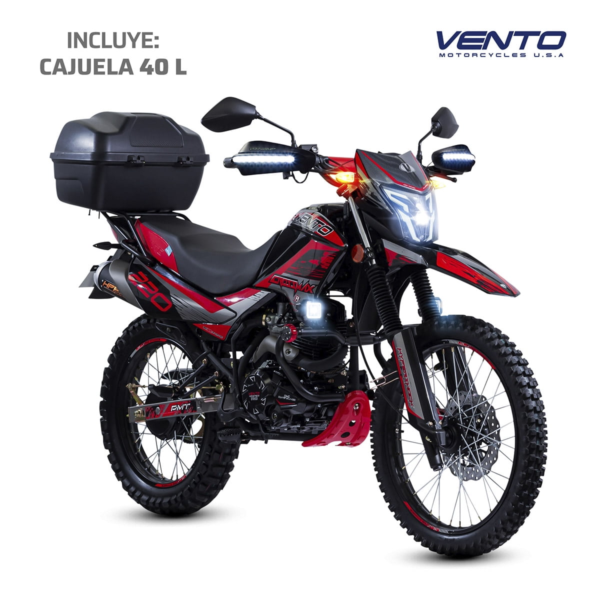 Motocicleta Doble Propósito Vento Crossmax 220 Negro 2025 | Walmart en ...