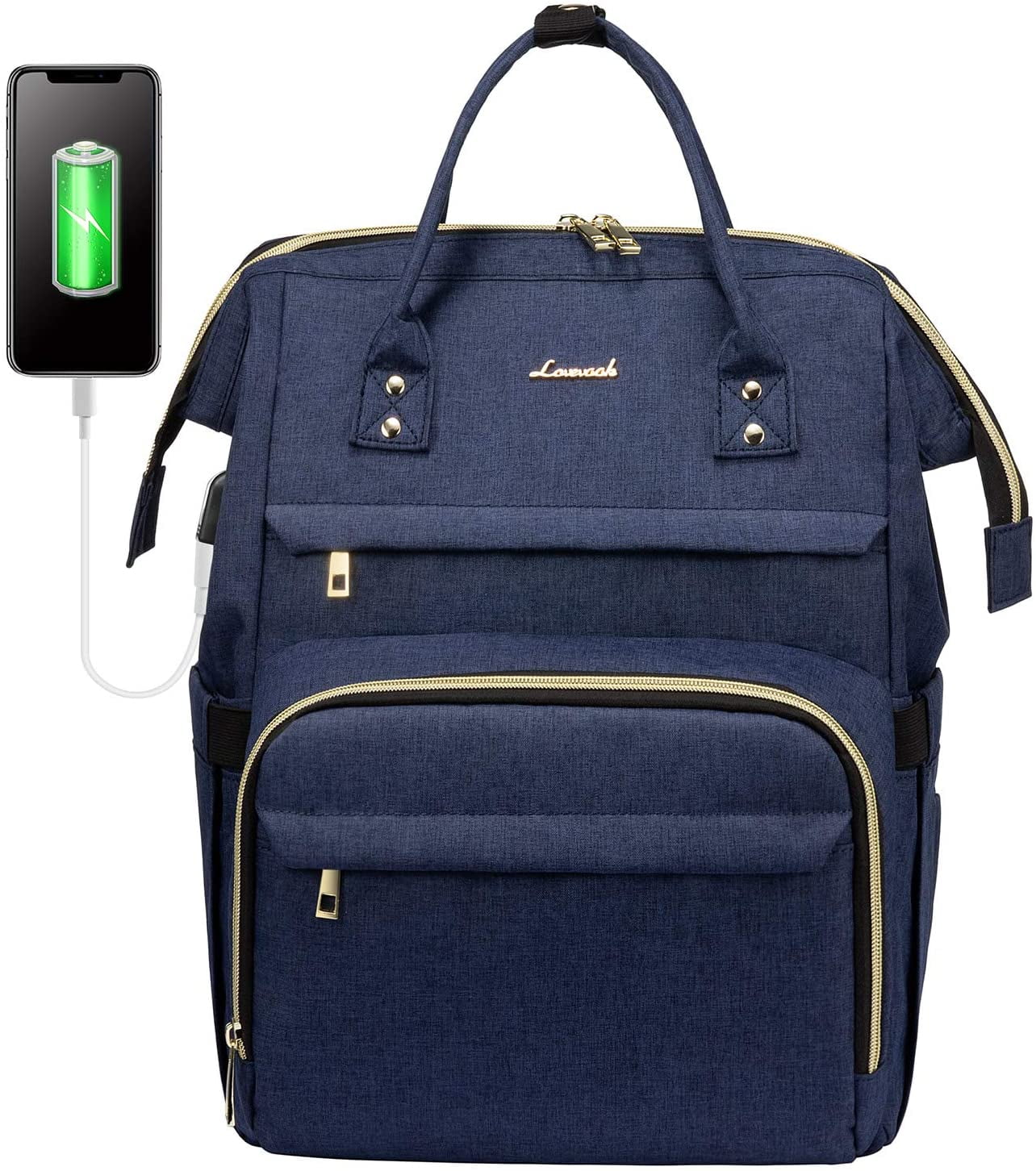 Lovevook Laptop Backpack for Women,15.6" Teacher Backpack Nurse Bags ...