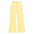 Akmaiox Casual Checkered Pants for Women Button Zip Elastic Waist ...