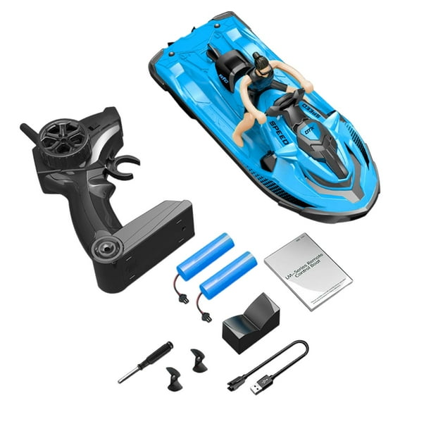RC Motorboat Speed Boat Water Toy 2.4G Simulation Waterproof Electric ...