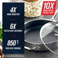 Blue Diamond 4qt Diamond Bond Ceramic Nonstick Hybrid Stainless Steel ...