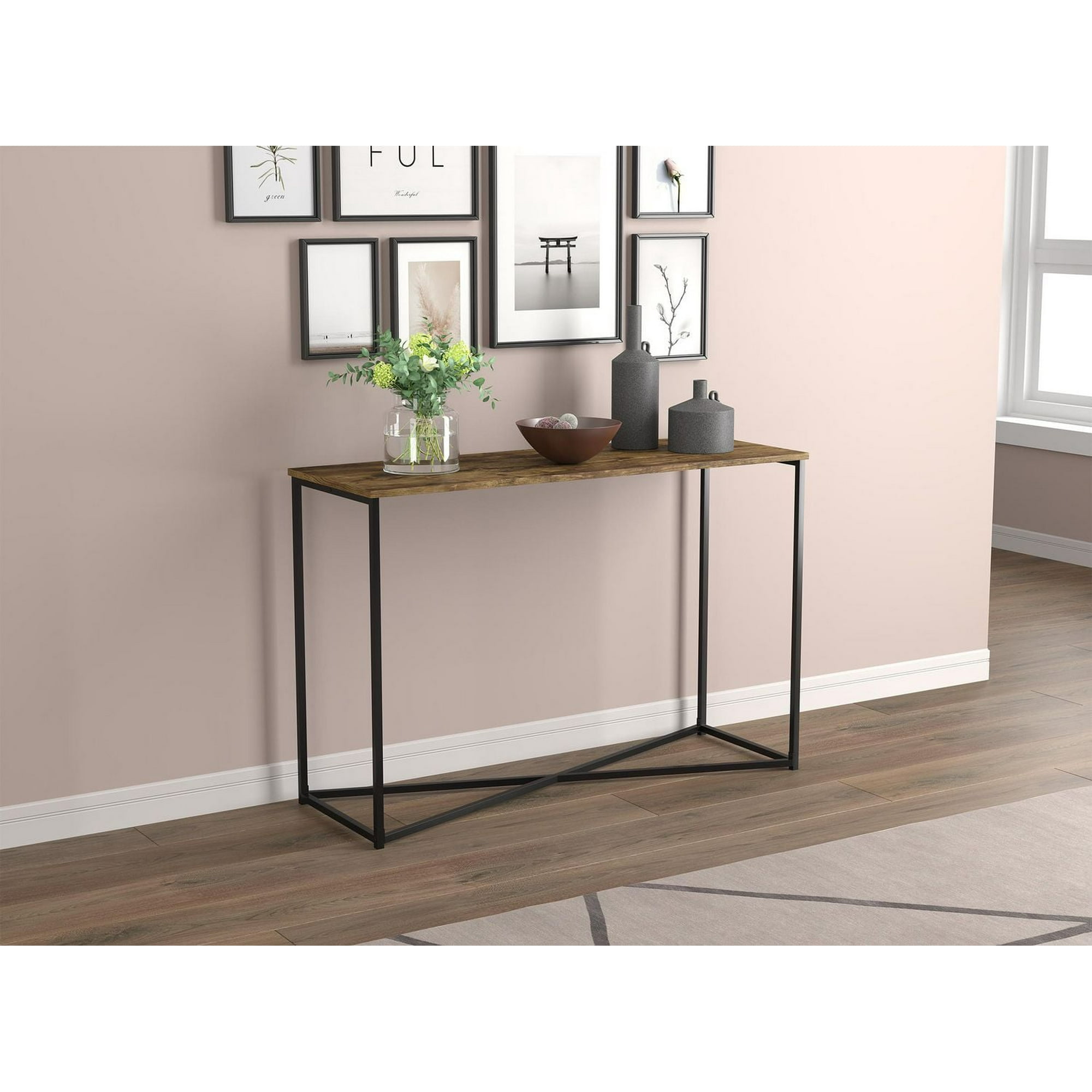 Click here for Safdie & Co. Console Table 44l Brown Reclaimed Woo... prices