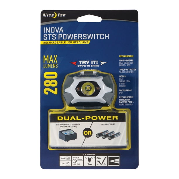 Nite Ize INOVA STS PowerSwitch Rechargeable Headlamp - Walmart.com