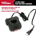 Hyper Tough 12V Max Fast Battery Charger for 12V Lit-Ion Batteries ...