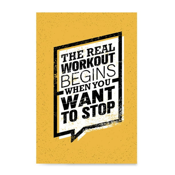 EzPosterPrints - Gym Inspiration Motivation Quotes - Poster Printing ...