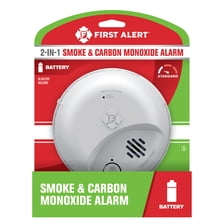First Alert SCO500B Wireless Smoke and Carbon Monoxide Alarm with Voice ...