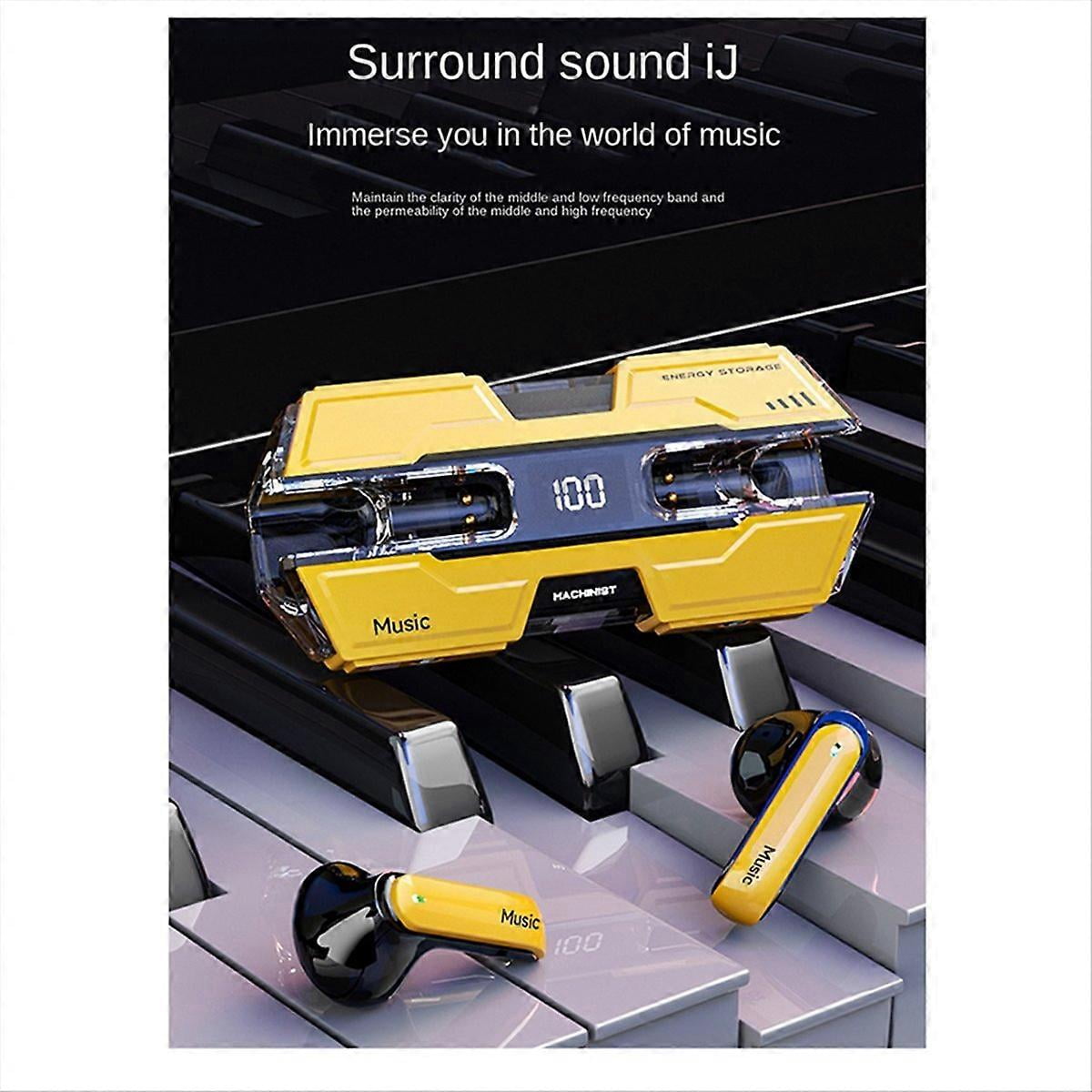 Wireless Headphones Bluetooth Touch Control Earphones B | Bodega ...