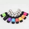 Rechargeable Mini LED Keychain Flashlight, Ultra-Bright Pocket Torch ...