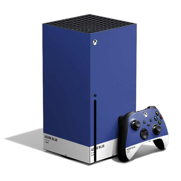 Skinit Color Palette Azure Blue Xbox Series X Bundle Skin - Walmart.com
