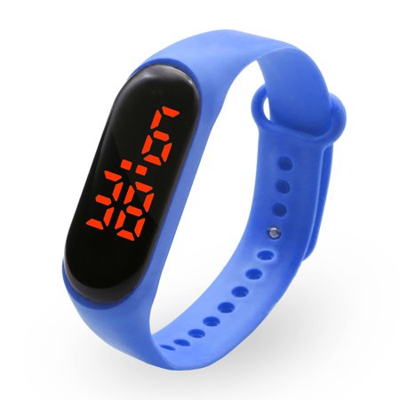 Waterproof Students Silicone LED Watch Sports Fashion Electronic ...