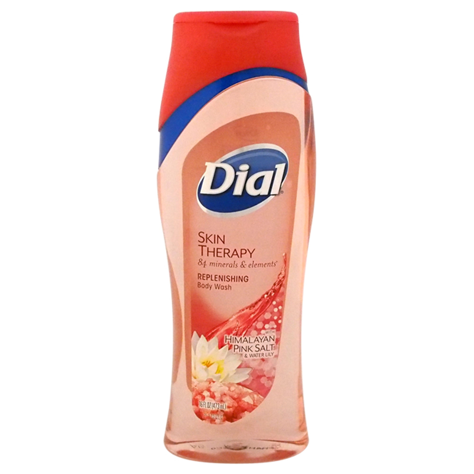 Gel de baño Dial Terapia de la piel con sal rosa del Himalaya y ...