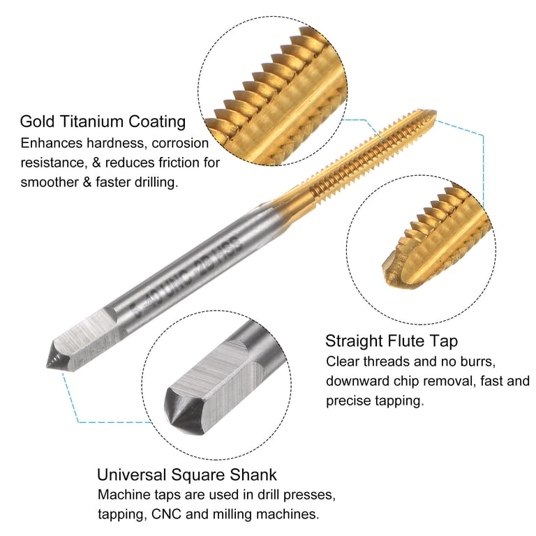 Pipe Threading Tool 8PC PVC Pipe Threader Kit For Electric Drills ...