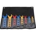 Speedway Motors Aluminum AN Wrench Set with Bench Vise Fitting Holder ...