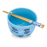 Disney Lilo & Stitch Ramen Bowl Set, 20-Ounce Ceramic Bowl with ...