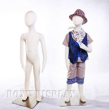 4 Units Kid Children Mannequin Dress Form Display Flexible #JF-CH1357T ...