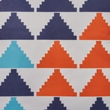 Amelia Outdoor Boho Triangle 17.75" Water Resistant Fabric Square ...