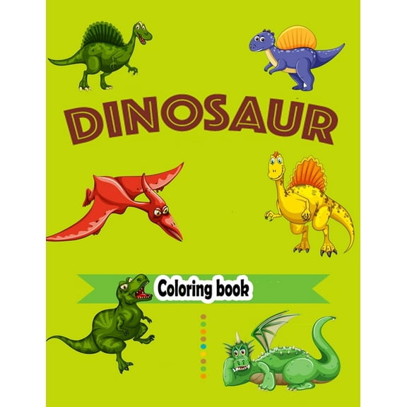Super Set Kids Toddler dinosaur : coloring book Cute and Fun Dinosaur ...