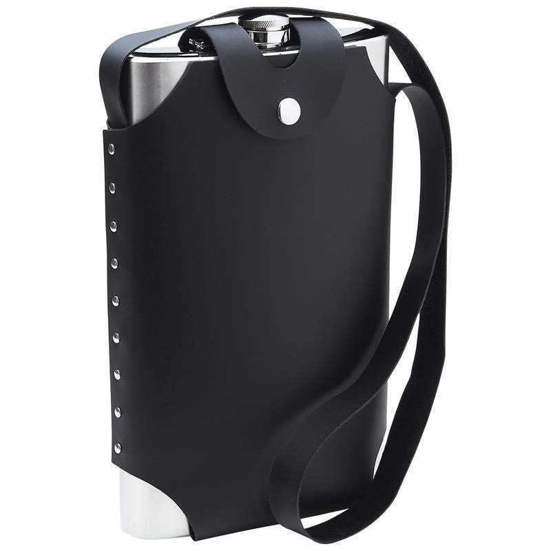 Maxam® 64oz Jumbo Stainless Steel Flask with Sheath - Walmart.com