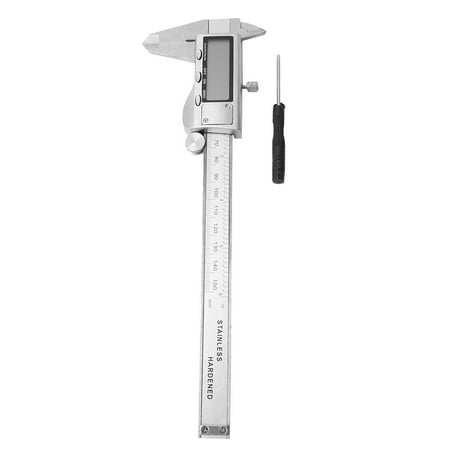 Stainless Steel Electronic Digital Vernier Caliper Gauge 6 inch 150mm ...