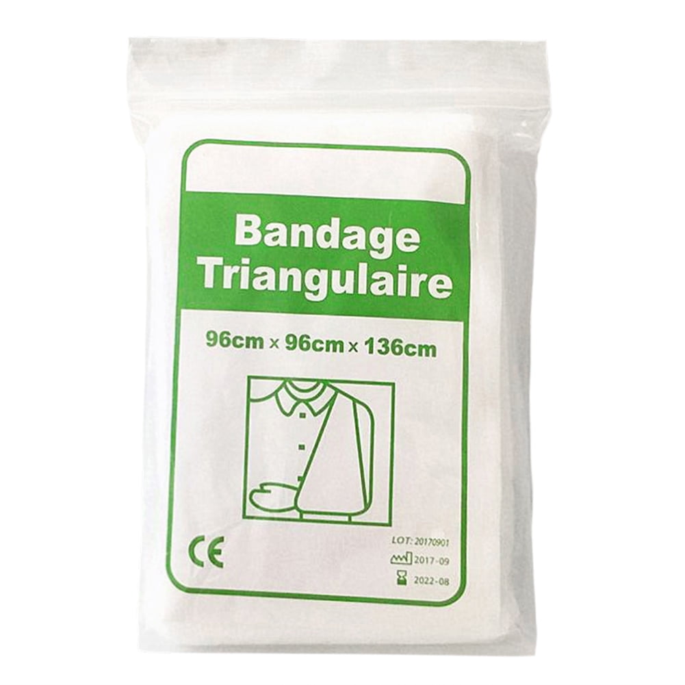 Venda triangular de primeros auxilios Vendaje médico no tejido para el ...
