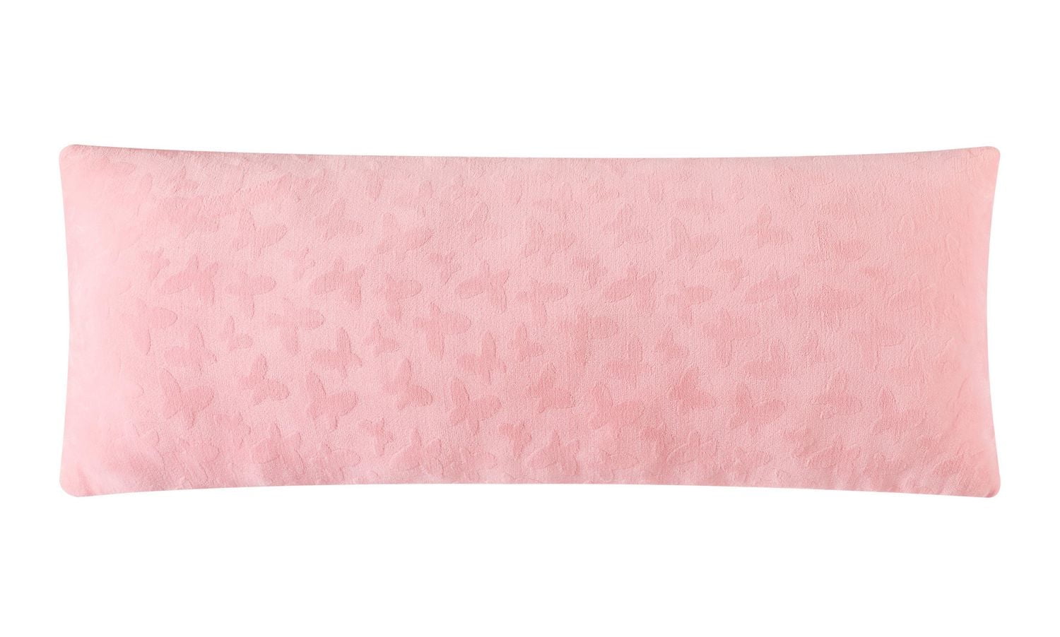 MSK Starlight Embossed Butterfly Plush Body Pillow, 19" x 48", MSK Pink ...