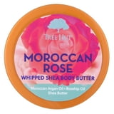 Tree Hut Moroccan Rose Whipped Shea Body Butter 8.4 oz, Lightweight Moisturizer with Shea, Argan ...