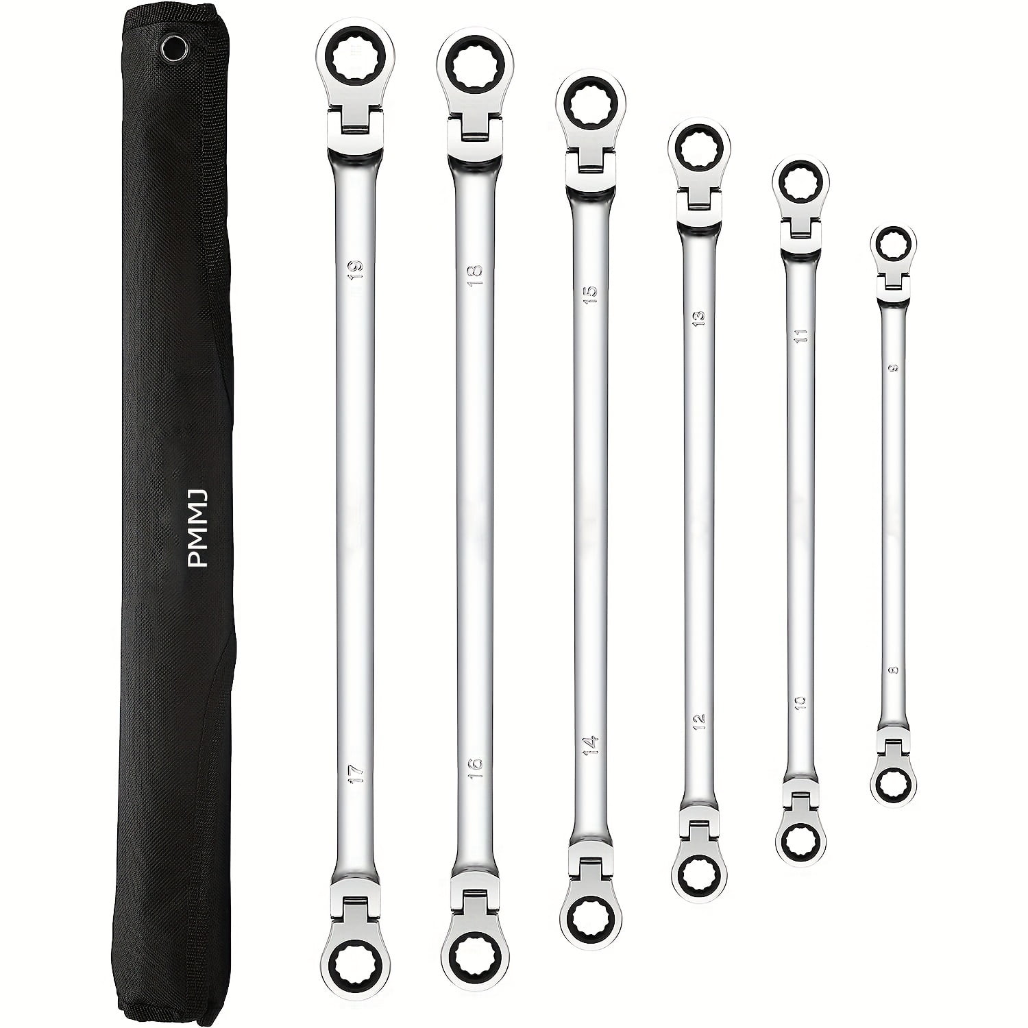 Click here for Grm Extra Long Flex Head Ratcheting Wrench 8-19mm... prices