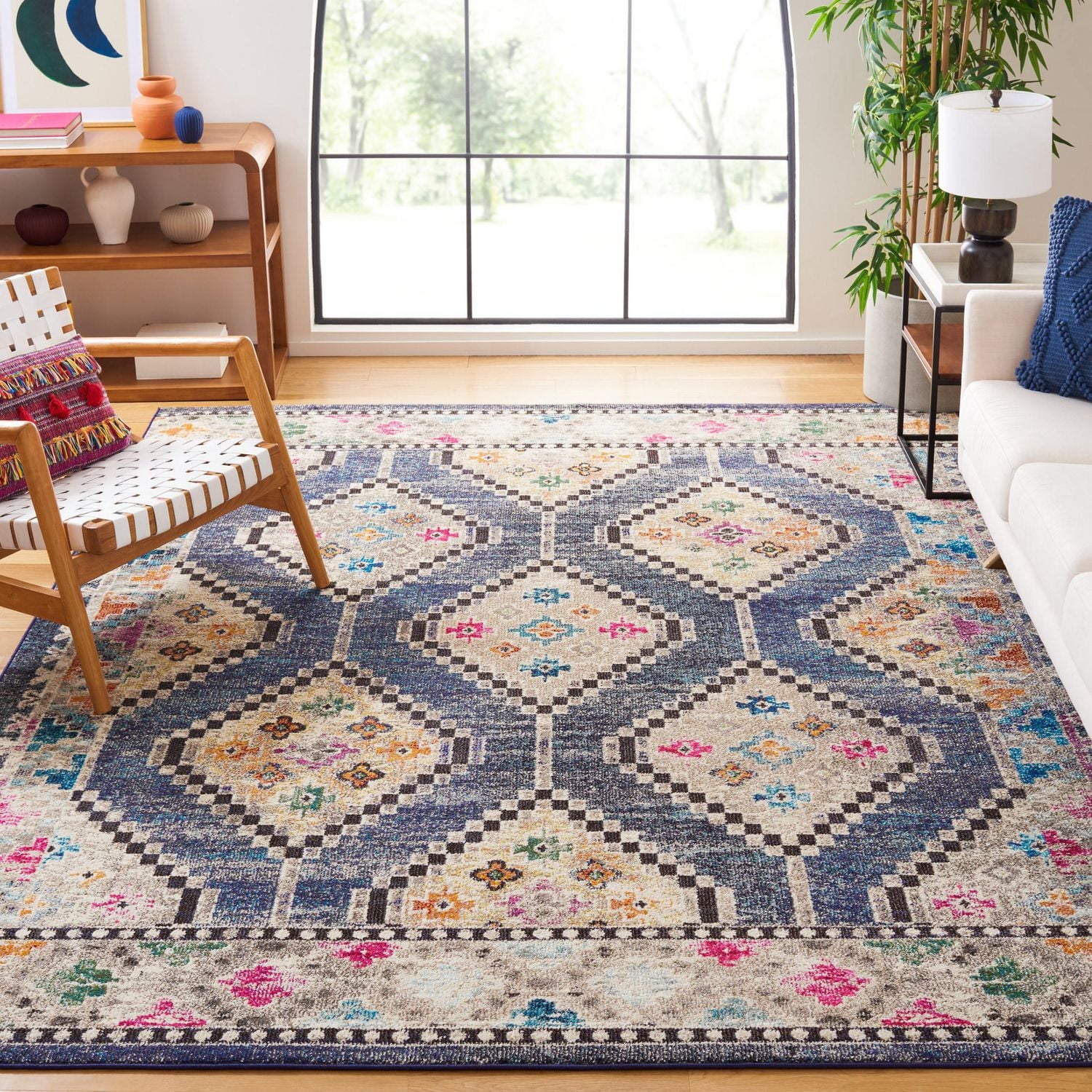 Click here for Safavieh Madison Dayna Trellis Bordered Area Rug 8... prices