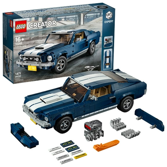LEGO 10265 Creator Expert Ford Mustang, Collector's Model Car with V8 ...