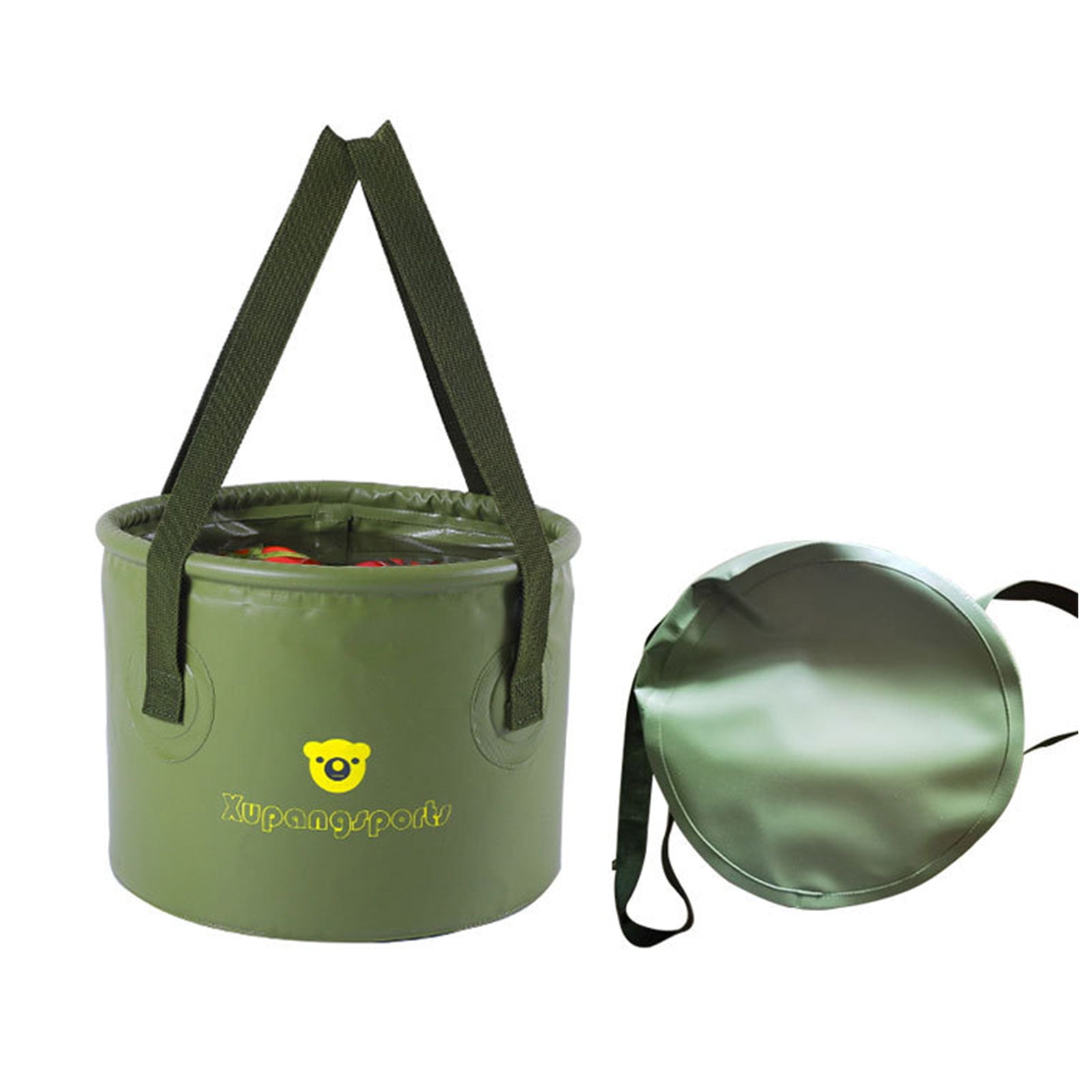 XunW Folding Bucket Large 20L Portable Waterproof Bucket Bag Camping ...