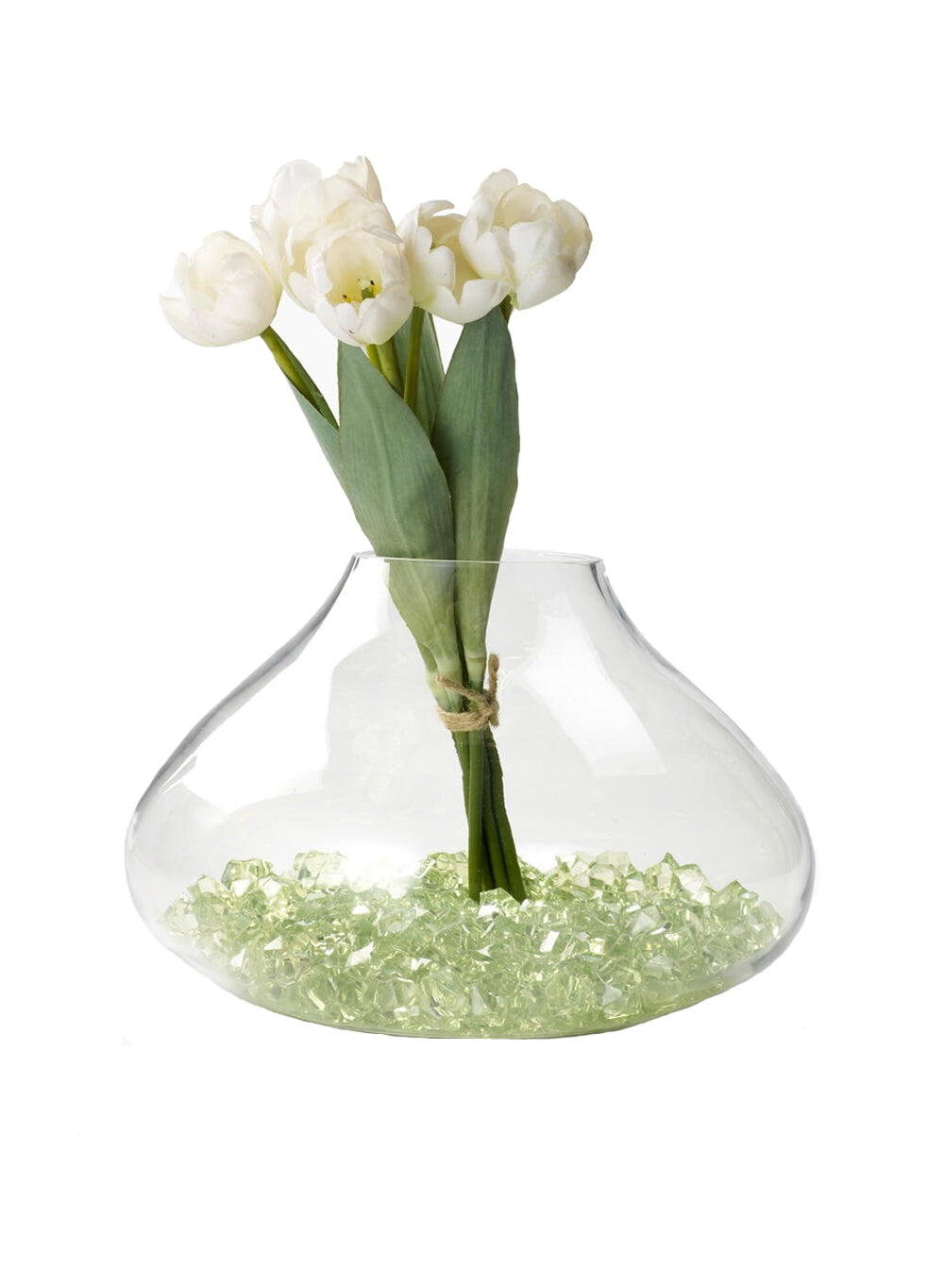 Serene Spaces Living Small Clear Glass Terrarium Flower Vase - Walmart.com