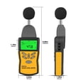 Decibel Meter, Sound Level 882A Portable 30-130dB Tester with 5 Digits ...