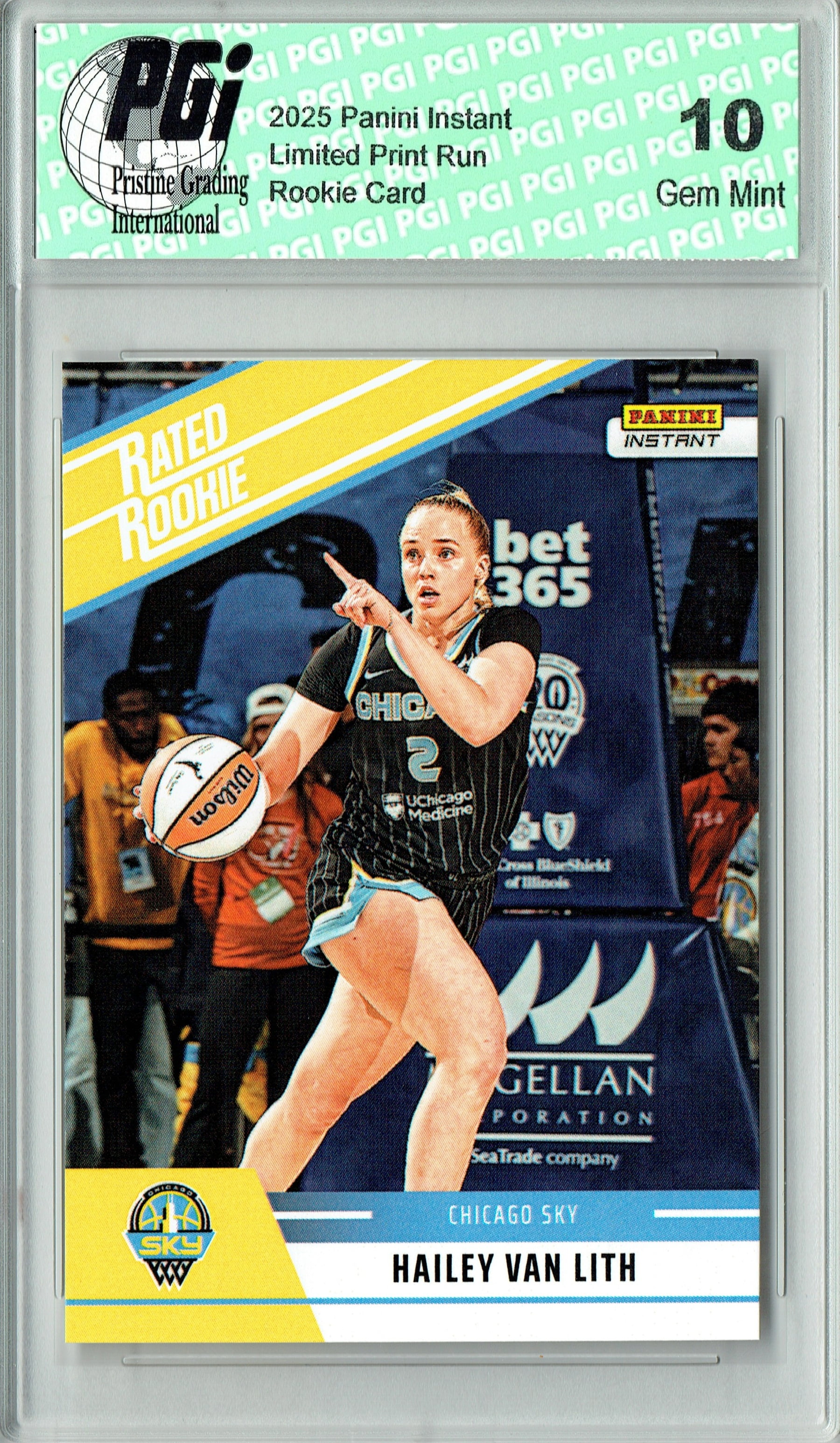 Hailey Van Lith 2025 WNBA Panini Instant #RRR16 Retro Rated Rookie Card ...