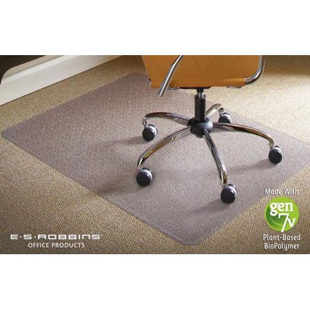 ES Robbins Natural Origins 36 x 48 Chair Mat for Hard Floor ...