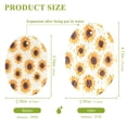 3 Packs Of Wood Pulp Cotton Dishwashing Sponge 3.54x2.56 Inch ...