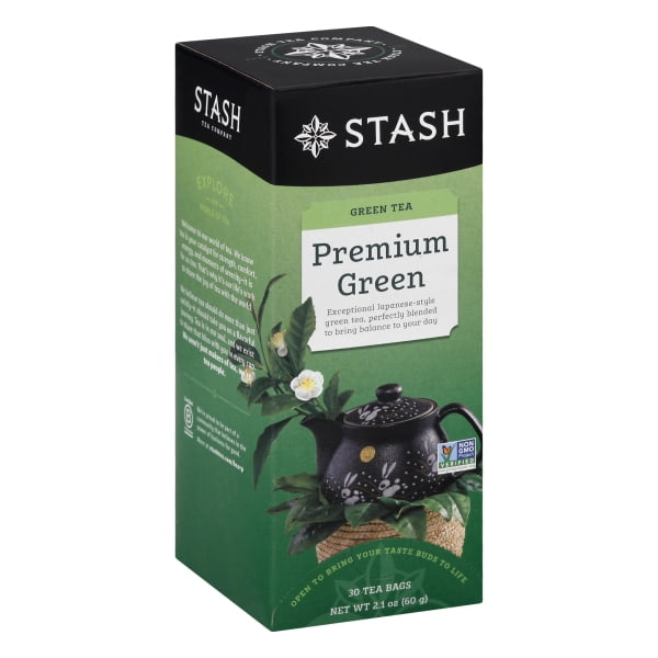 Stash Premium Green Tea 30-Bag Box - Walmart.com