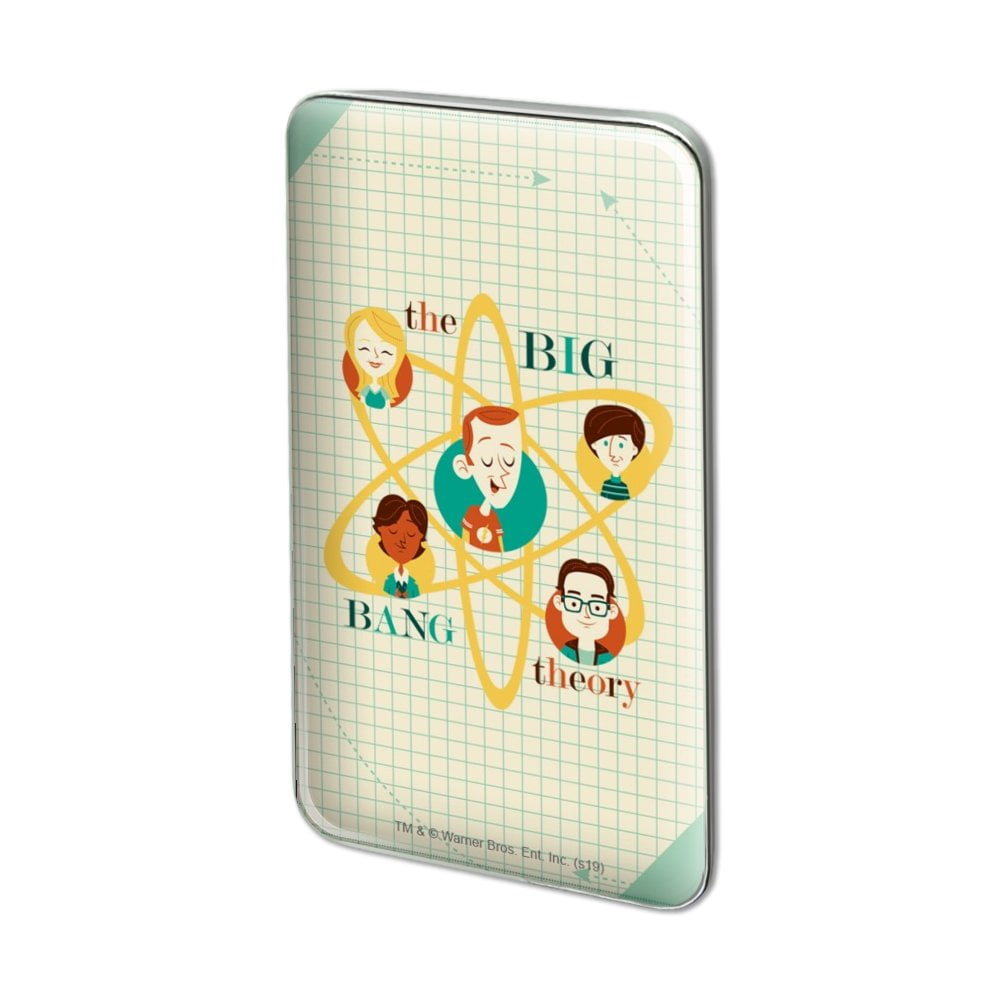 Big Bang Theory Retro Art Metal Rectangle Lapel Hat Pin Tie Tack ...