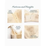 Playtex 18 Hour 4695 Women's Plus Size Wirefree Bra With Easy Closure ...