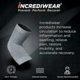 Incrediwear Elbow Sleeve for Joint Pain Relieve (Gray, Medium ...